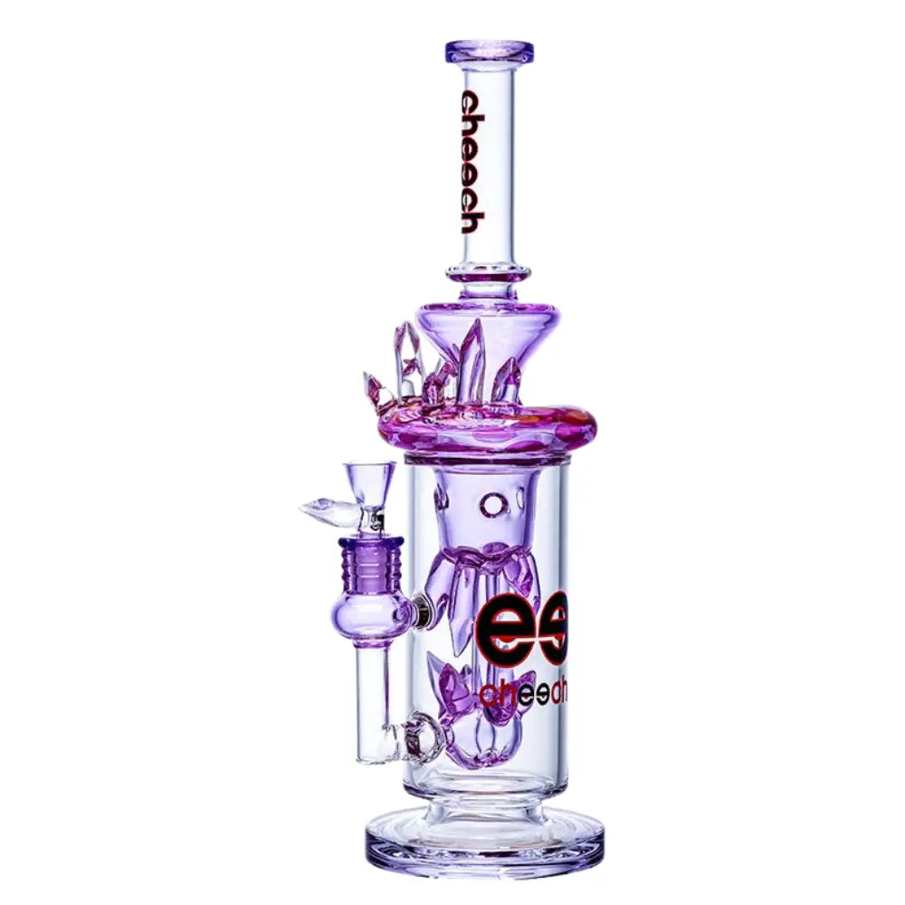 Cheech - 15" Crystal Galore Water Pipe - Prohibition